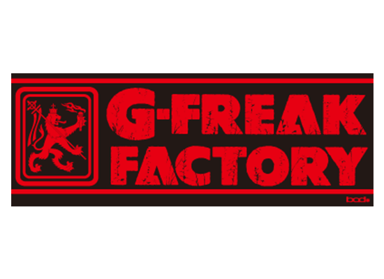 G-FREAK FACTORY “S.O.S” TOUR Towel（黒赤） | G-FREAK FACTORY OFFICIAL WEBSITE