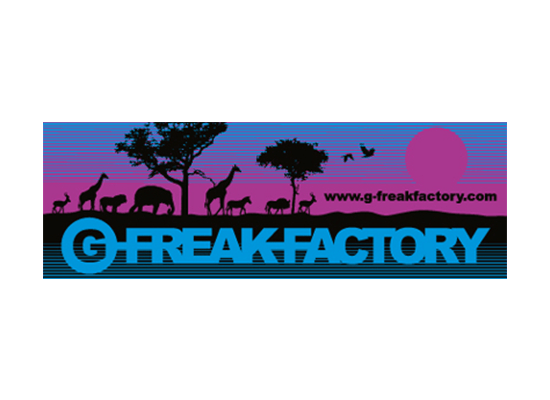 G-FREAK FACTORY STICKER（紫・青・黒） | G-FREAK FACTORY OFFICIAL WEBSITE